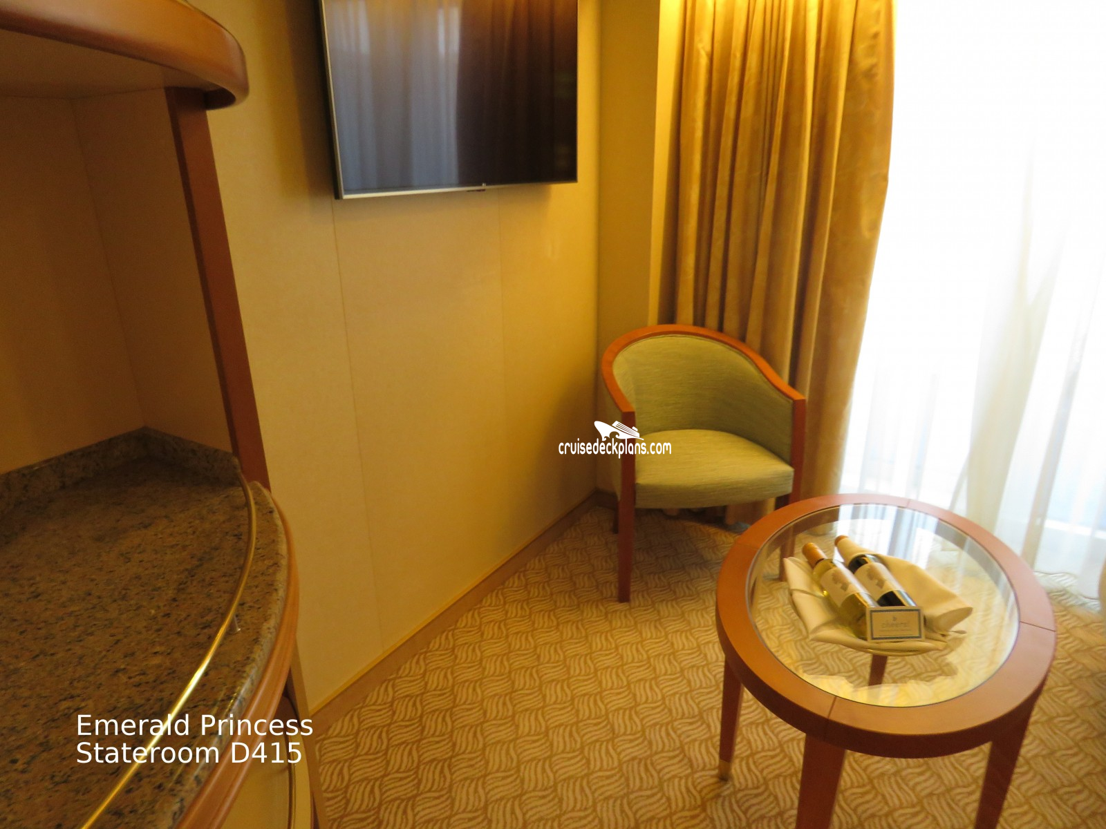 Emerald Princess Cabin D415
