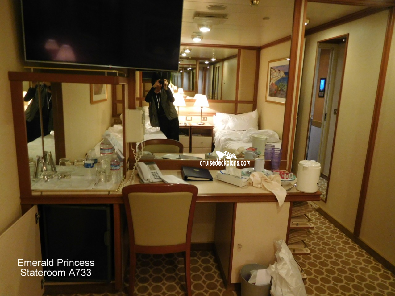 Stateroom A733 Emerald Princess