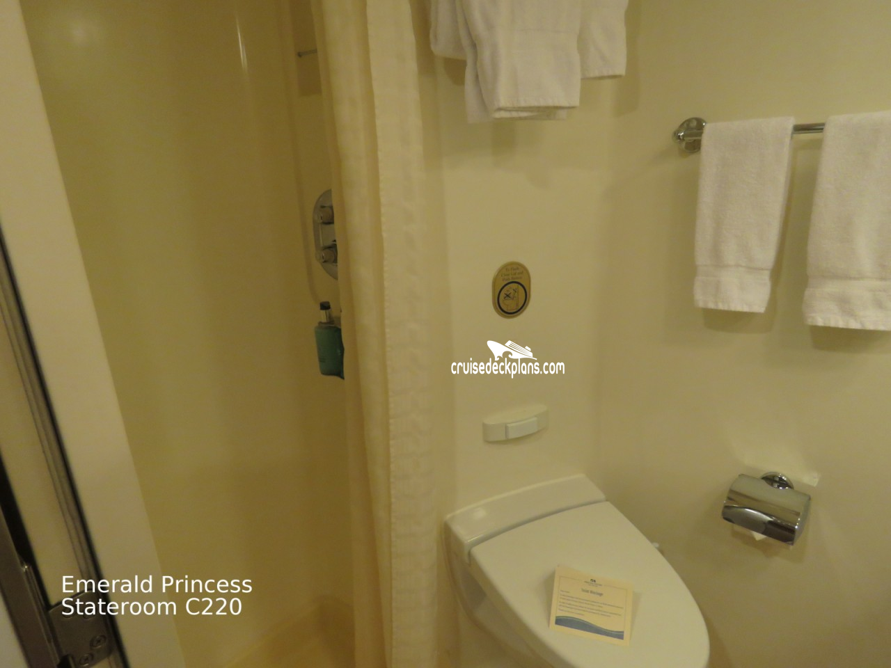 Stateroom C220 Emerald Princess
