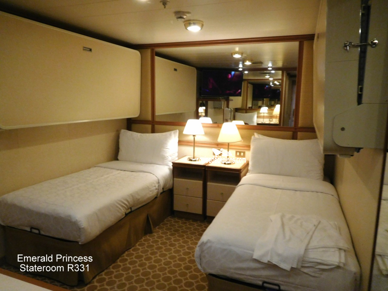 Stateroom R331 Emerald Princess