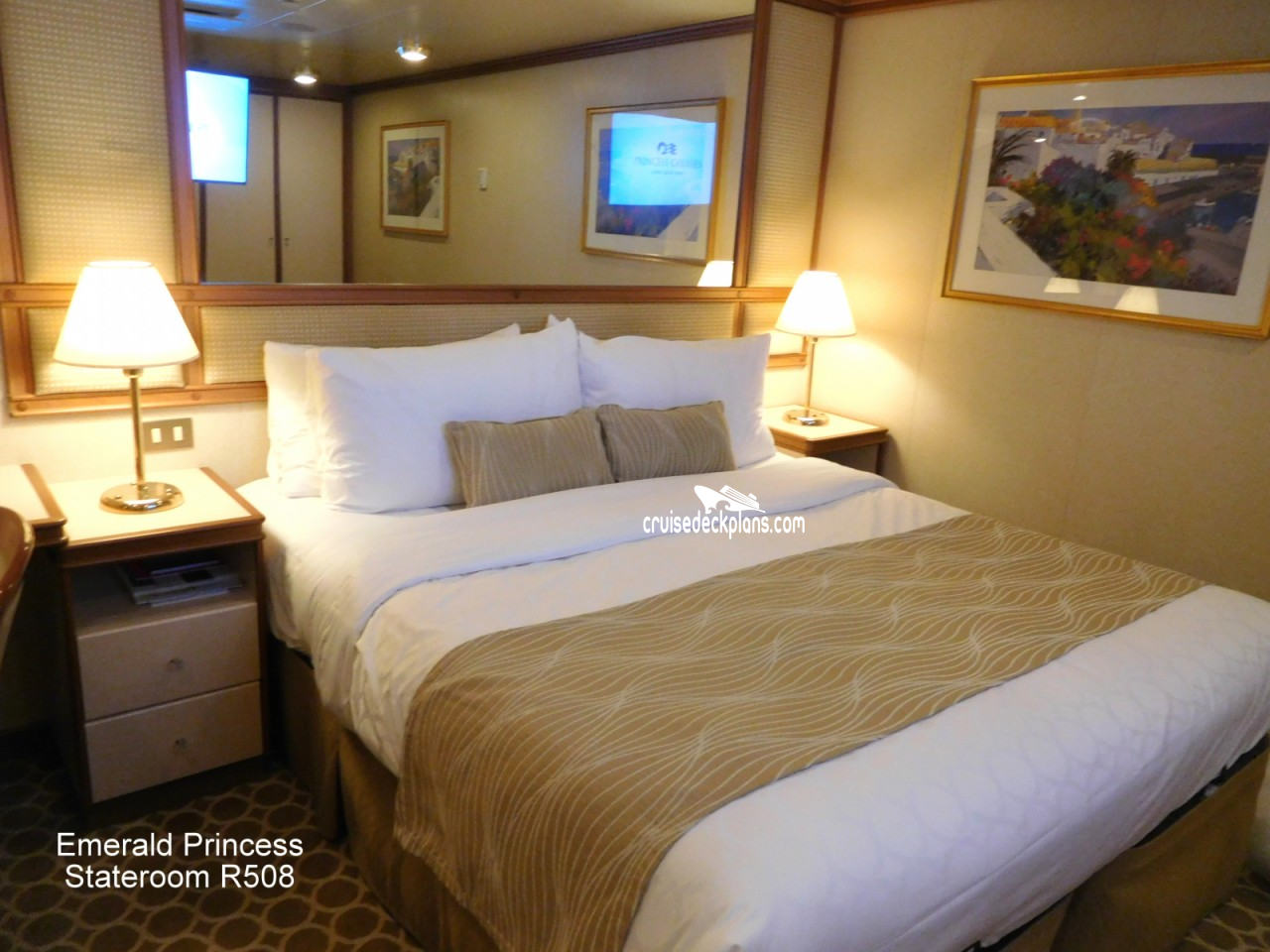 Stateroom R508 Emerald Princess