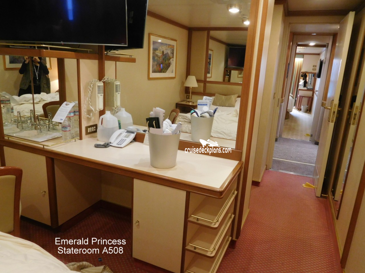 Stateroom A508 Emerald Princess