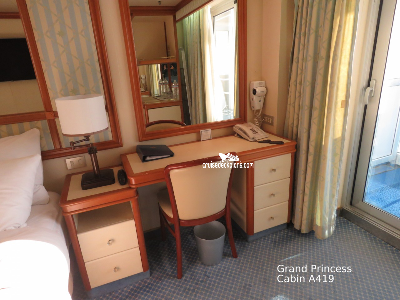 Cabin A419 Grand Princess Stateroom