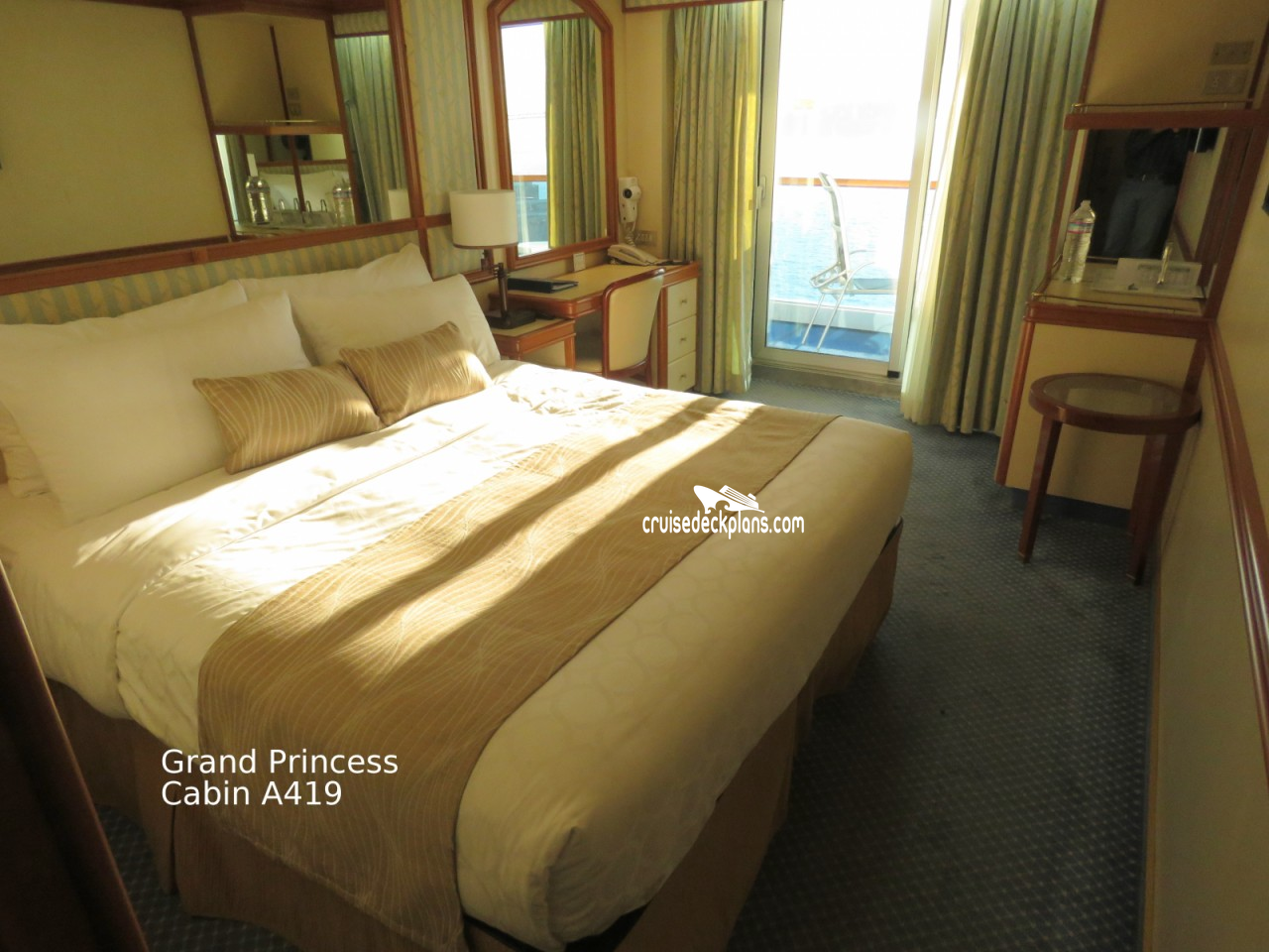 Cabin A419 Grand Princess Stateroom