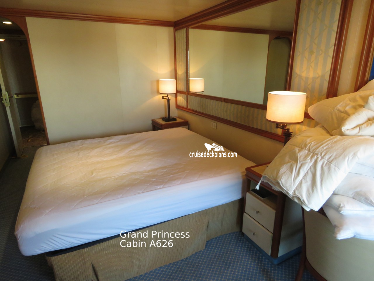 Cabin A626 Grand Princess Stateroom