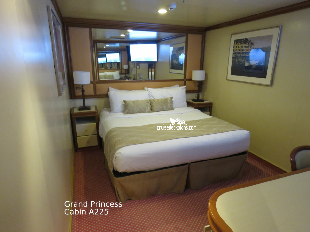 Cabin A225 Grand Princess Stateroom