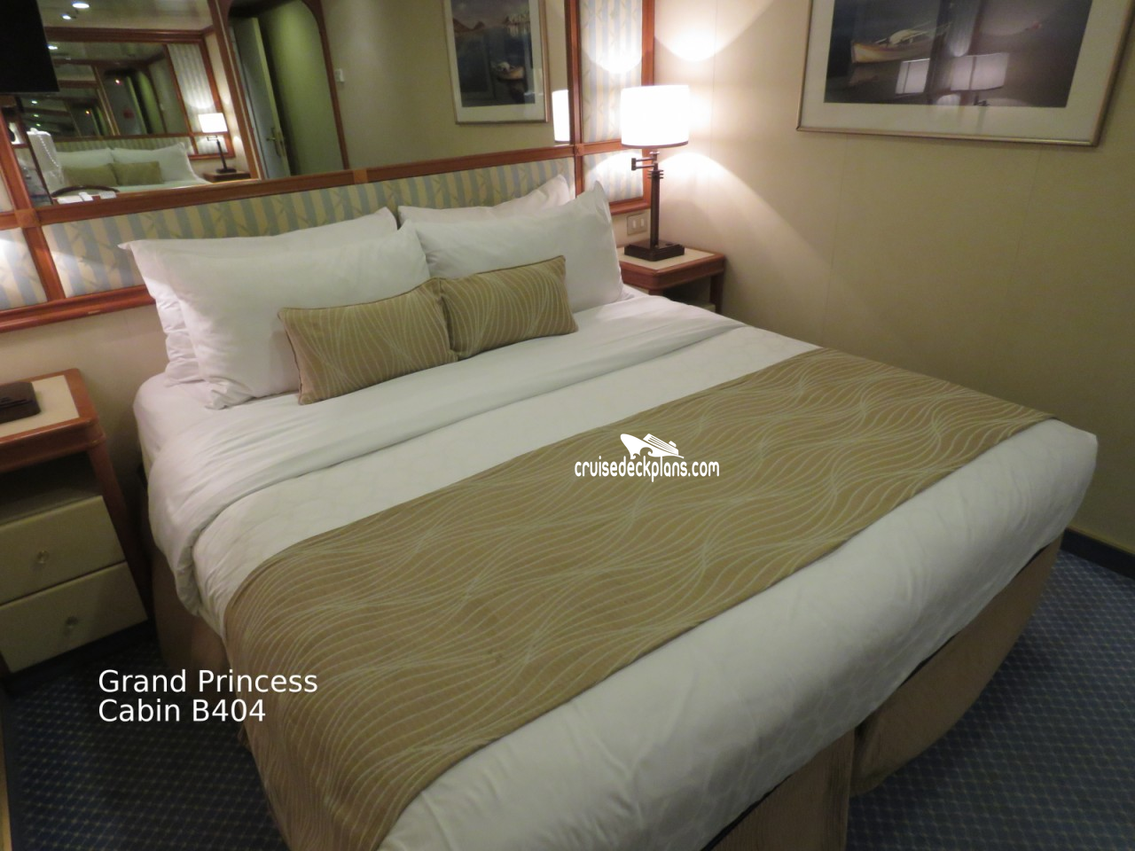 Cabin B404 Grand Princess Stateroom