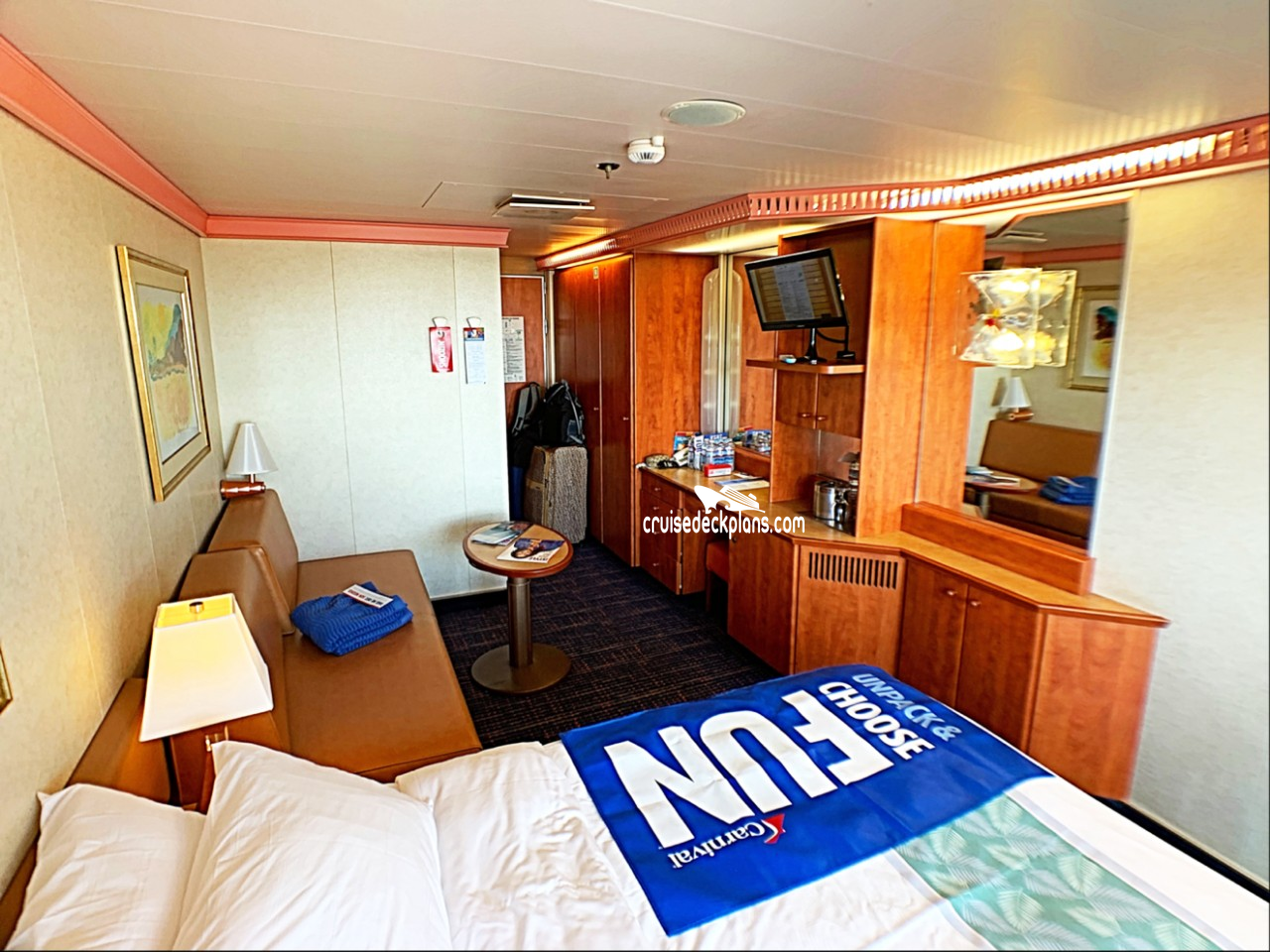 Carnival Conquest Balcony Stateroom Info