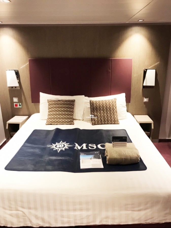MSC Seaside Interior Stateroom Cabins