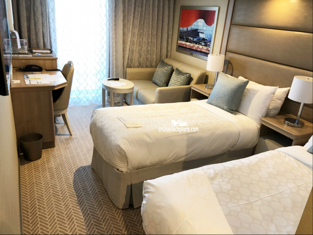 Cabin D412 Sky Princess Stateroom