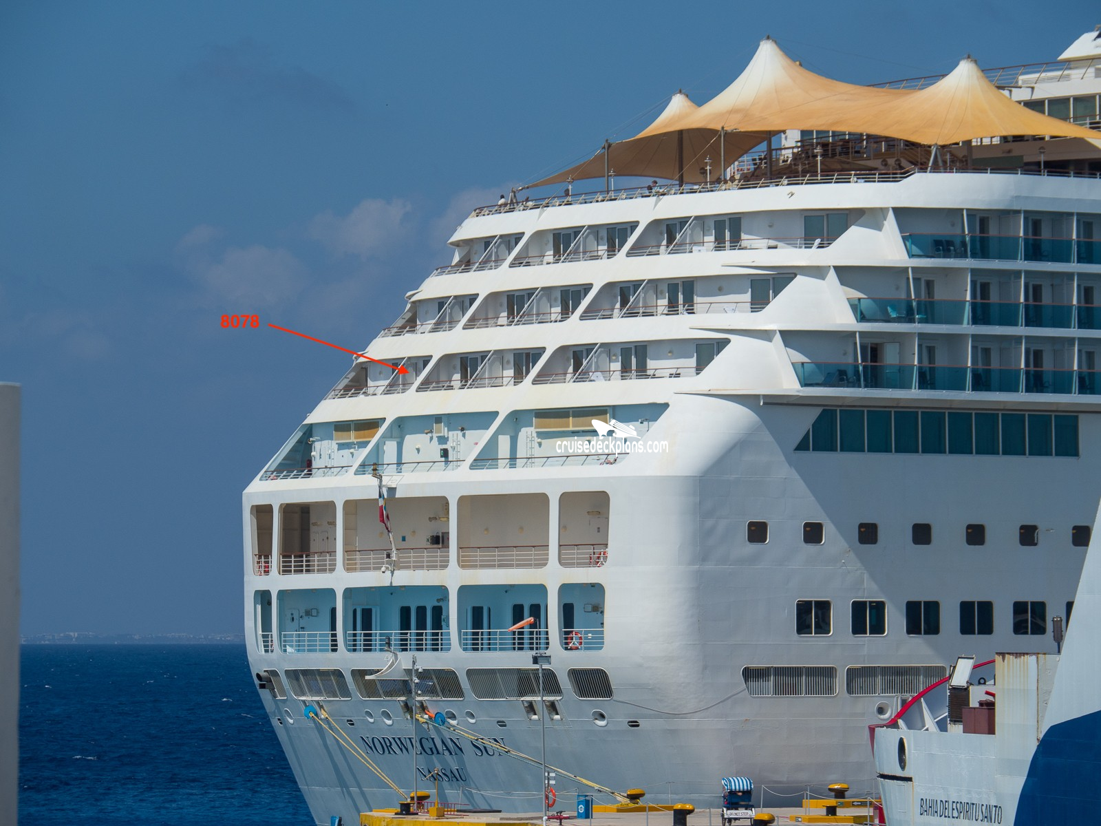 Norwegian Sun Cabin 8078