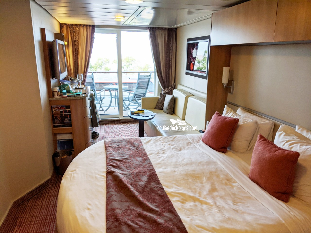 Celebrity Eclipse Verandah Stateroom Details