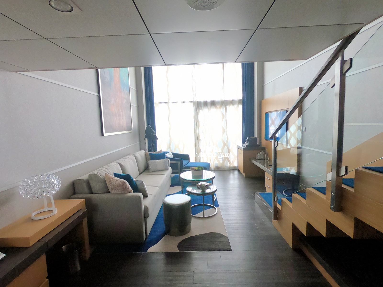 Symphony of the Seas Crown Loft Suite Stateroom Cabins