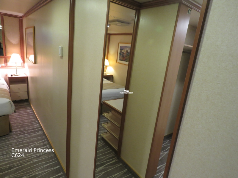 Stateroom C624 Emerald Princess