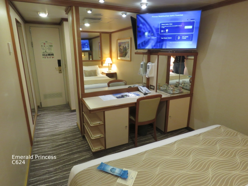 Stateroom C624 Emerald Princess
