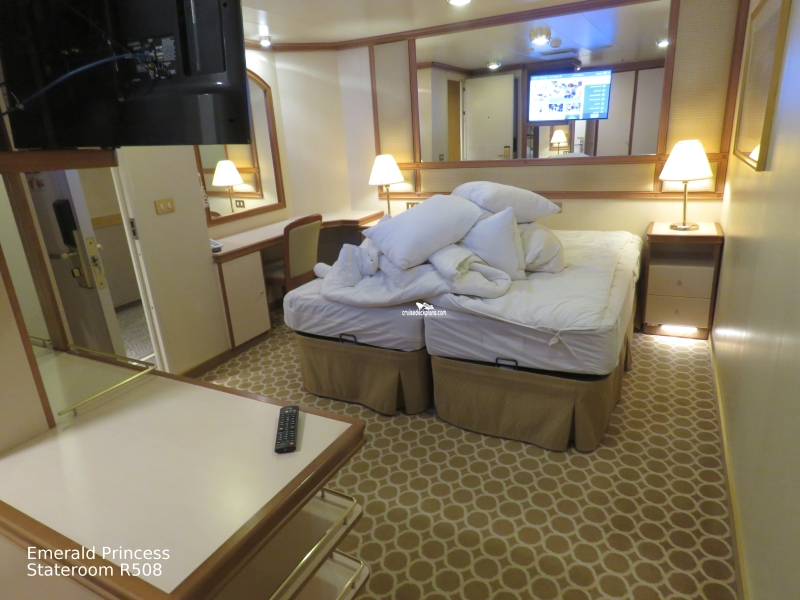 Stateroom R508 Emerald Princess