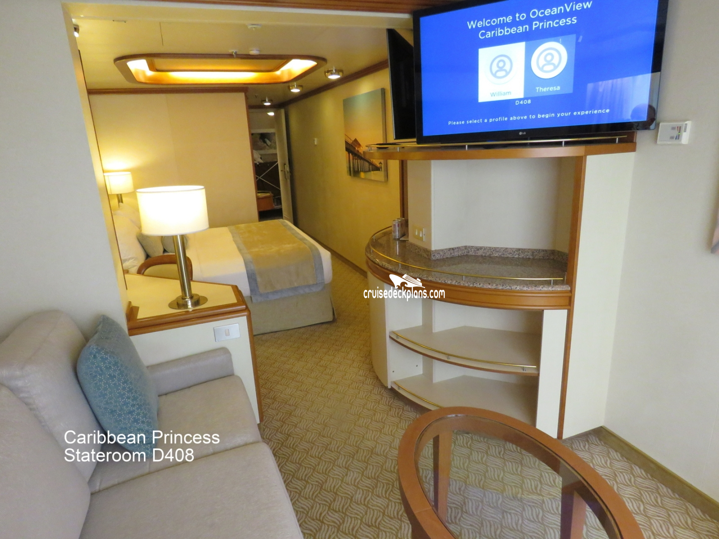 Caribbean Princess Cabin D408