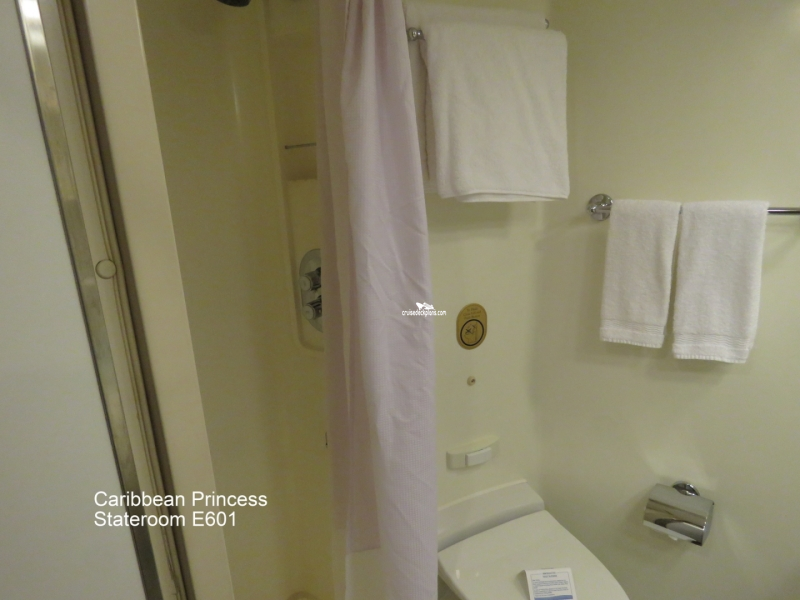 Cabin E601 Caribbean Princess Stateroom