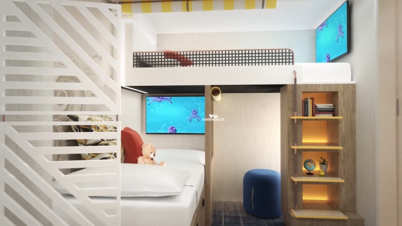 Icon of the Seas Infinite Family Balcony Stateroom Details