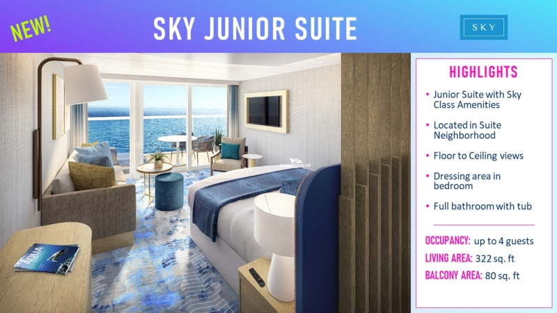 Icon of the Seas Junior Suite Stateroom
