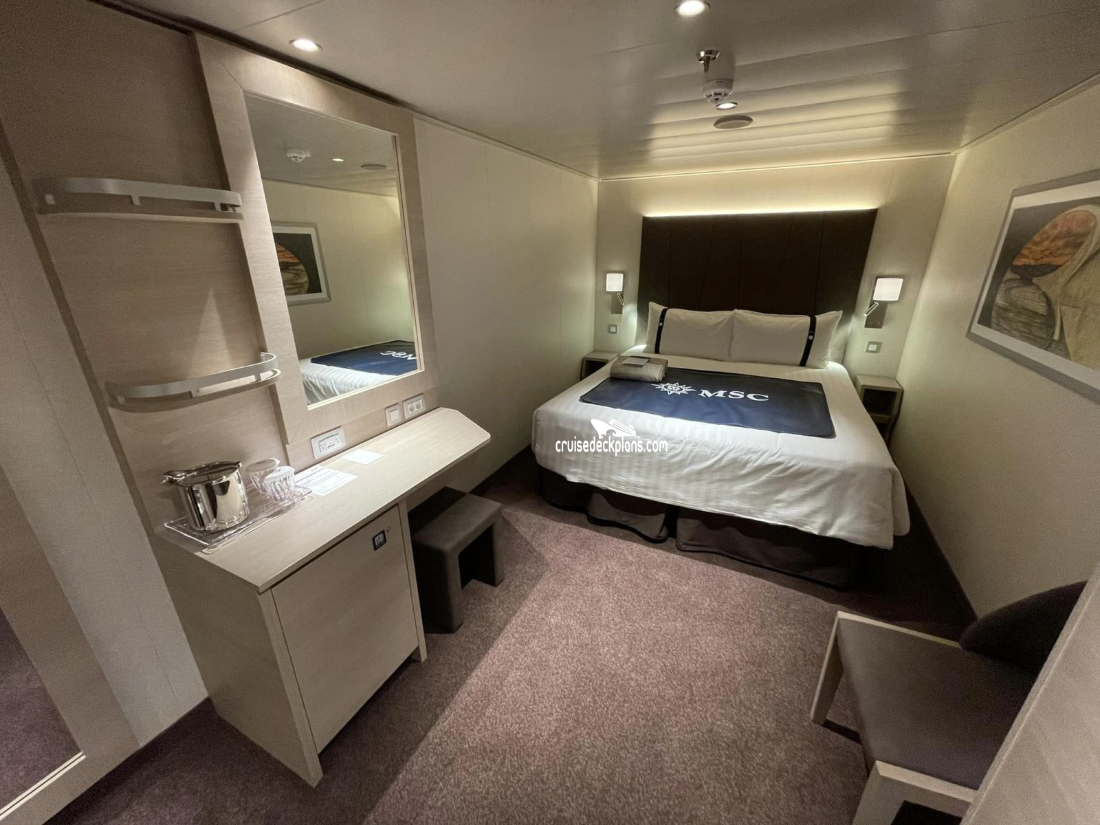 MSC World Europa Interior Details and Pictures