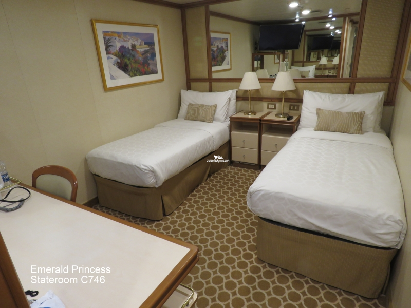 Stateroom C746 Emerald Princess