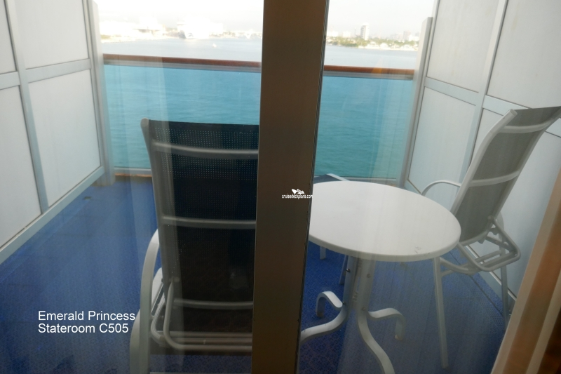 Stateroom C505 Emerald Princess