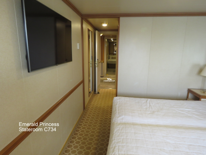 Stateroom C734 Emerald Princess