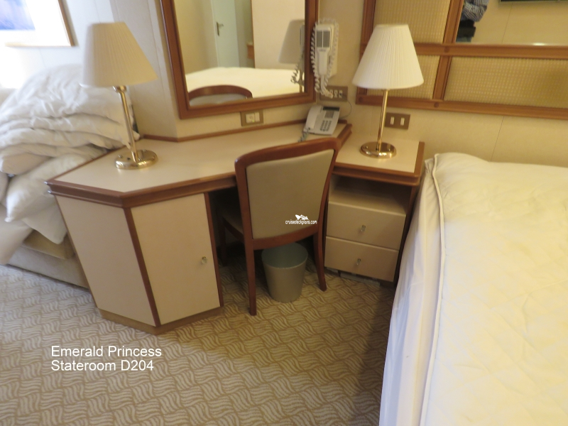 Stateroom D204 Emerald Princess