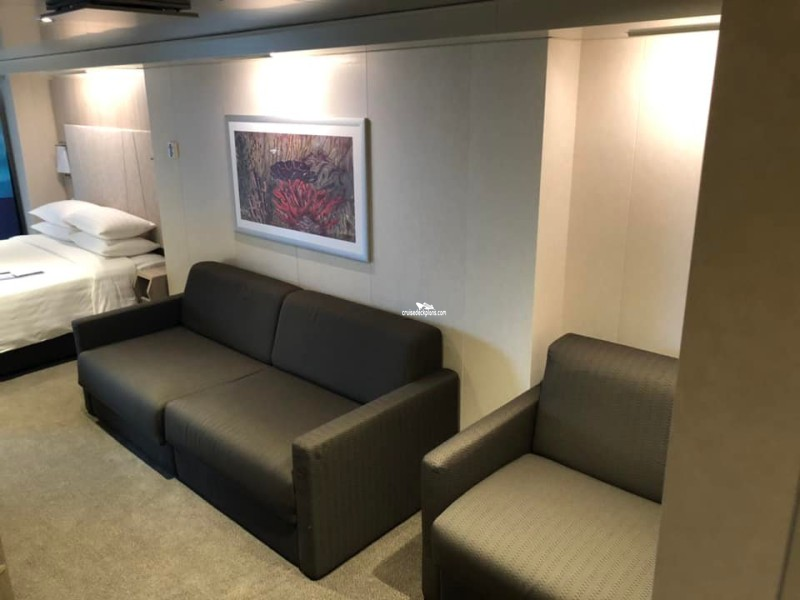 MSC Seashore Suite with Whirlpool Bath Stateroom Cabins