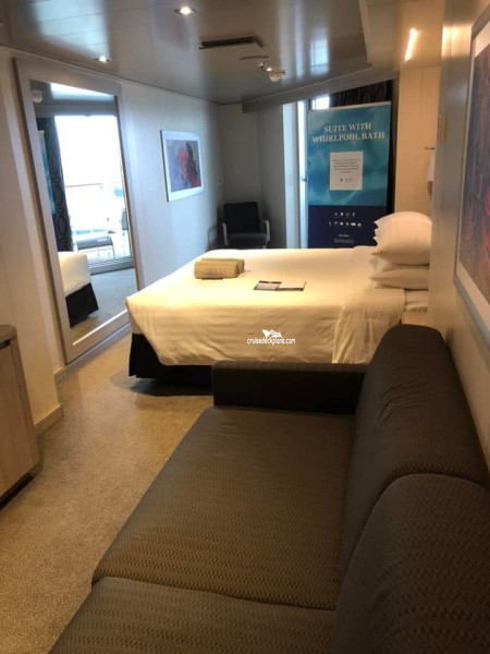 MSC Seashore Suite with Whirlpool Bath Stateroom Cabins