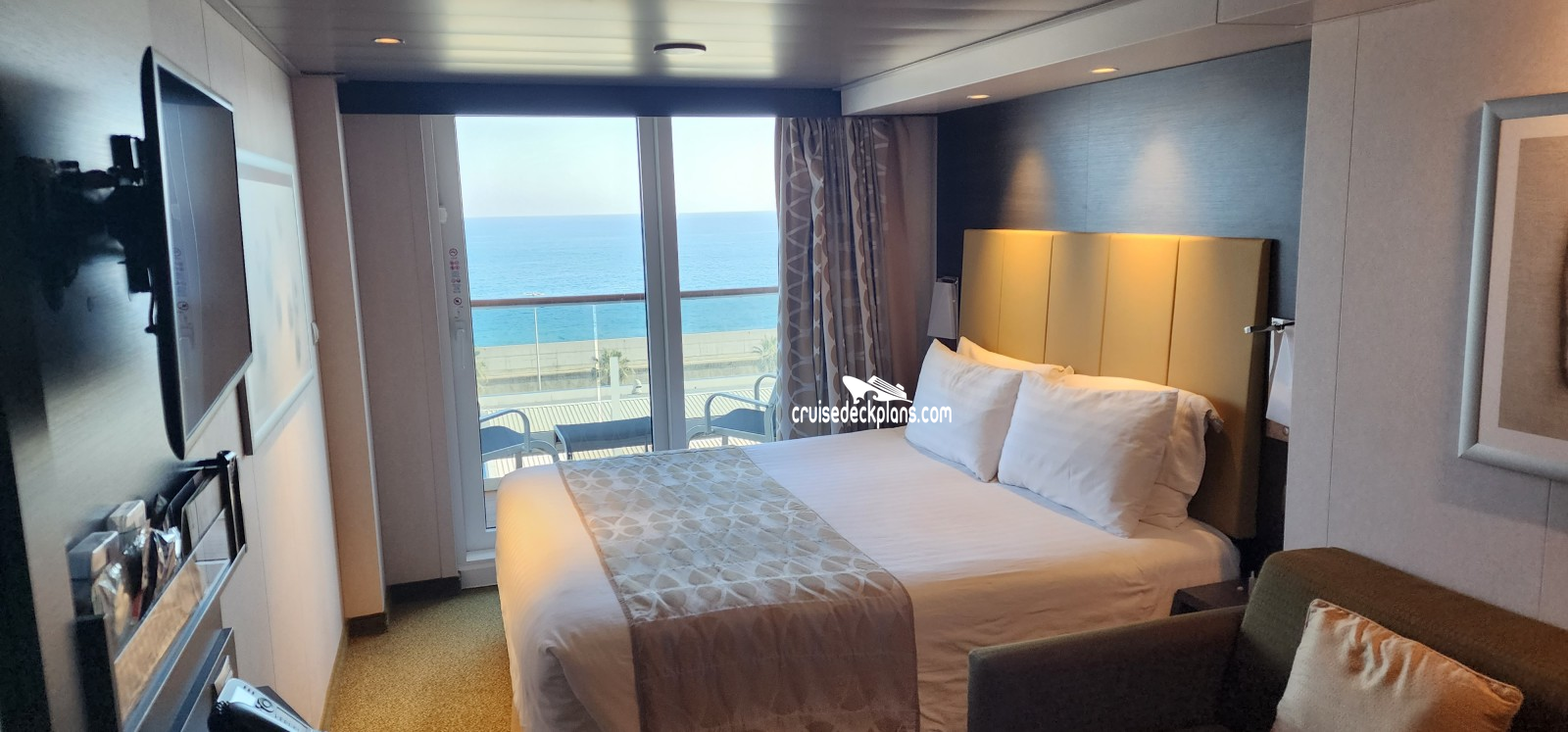 MSC Bellissima Balcony Stateroom Cabins
