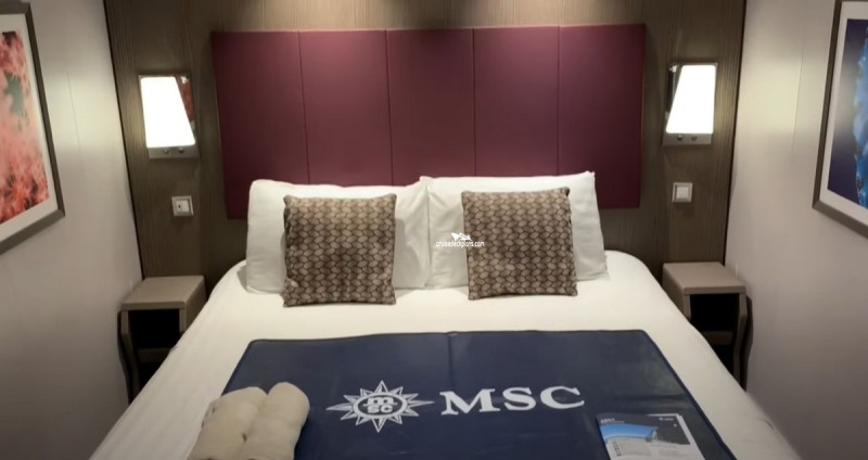 MSC Seaside Interior Stateroom Cabins