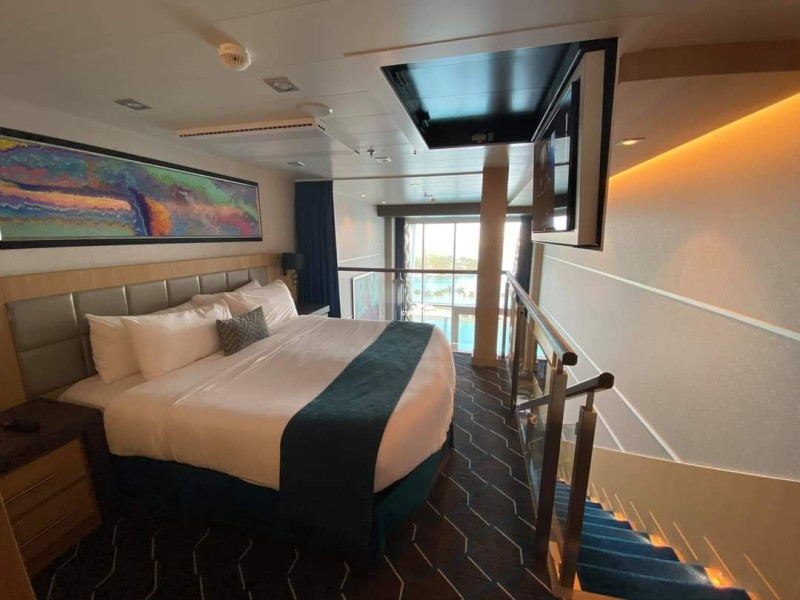 Symphony of the Seas Crown Loft Suite Stateroom Cabins