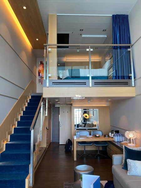 Symphony of the Seas Crown Loft Suite Stateroom Cabins