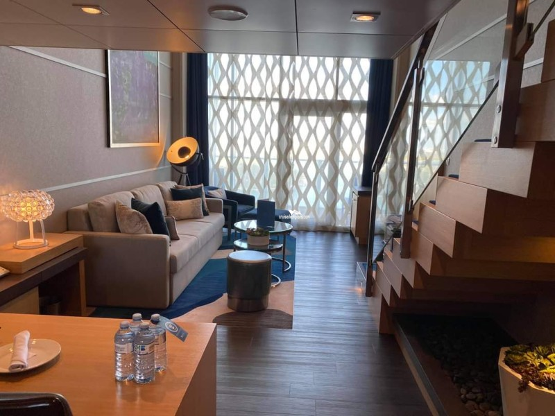 Symphony of the Seas Crown Loft Suite Stateroom Cabins