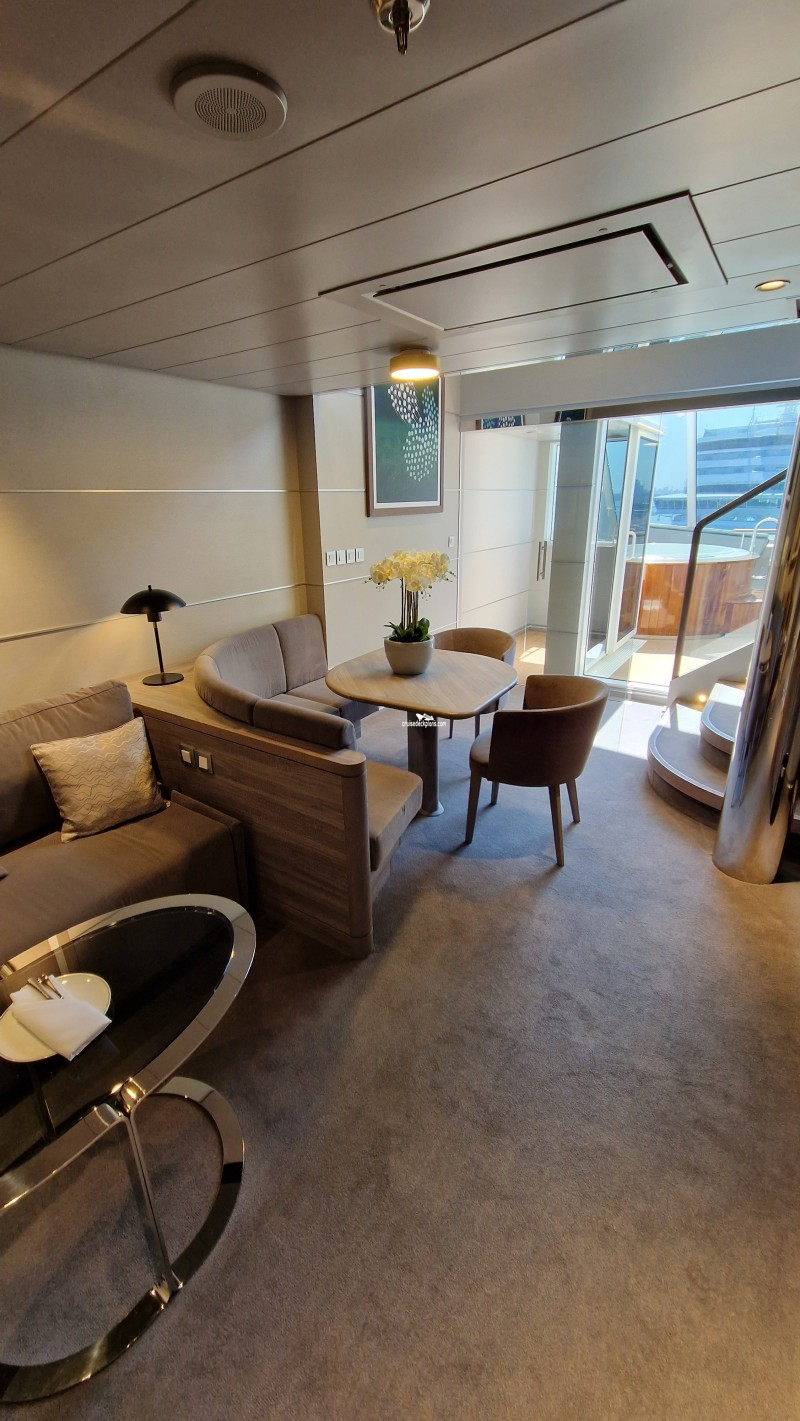 MSC Euribia Duplex Suite Stateroom Cabins