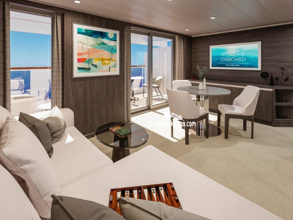 Explora II Premier Penthouse Suite Details and Pictures