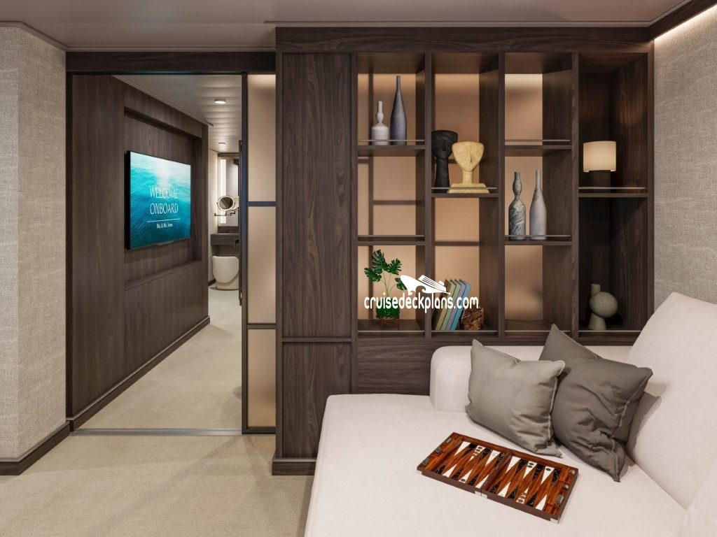 Explora II Premier Penthouse Suite Details and Pictures