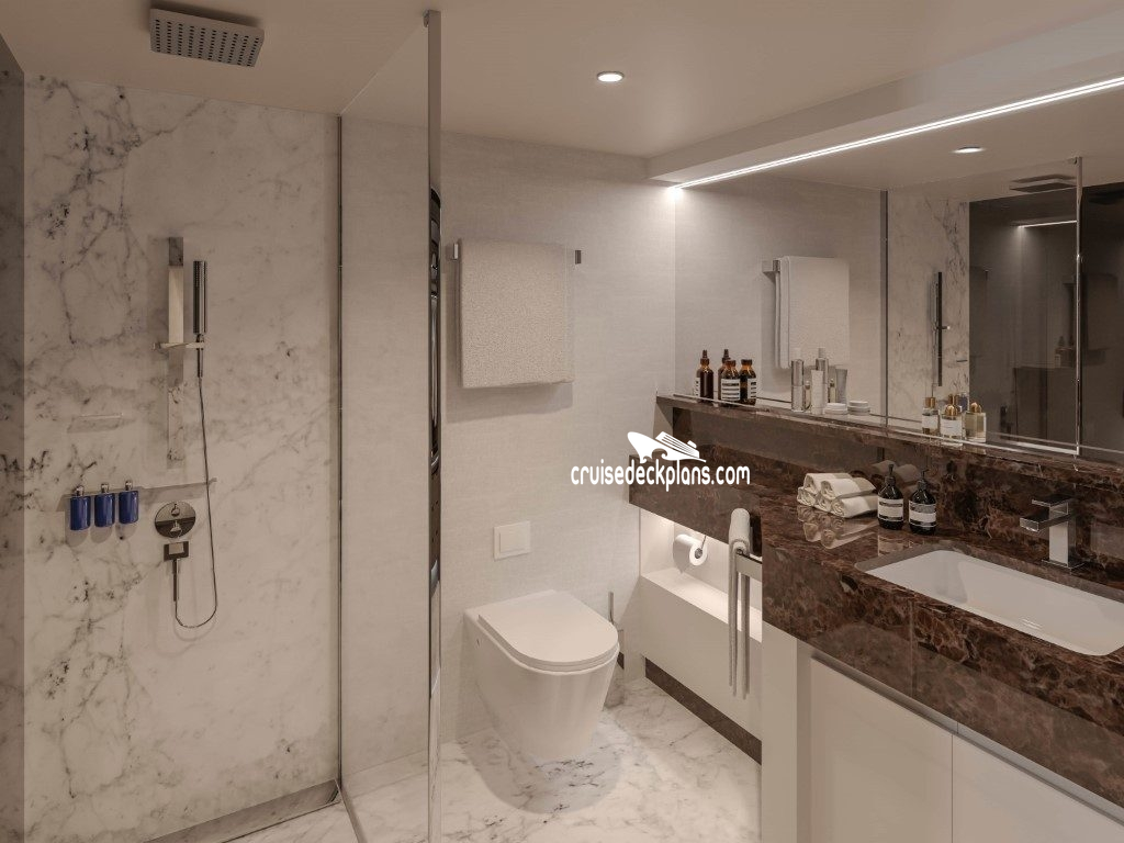 Explora II Ocean Terrace Suite Details and Pictures