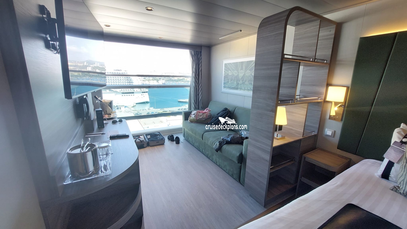 MSC World Europa Infinite Ocean View Details and Pictures