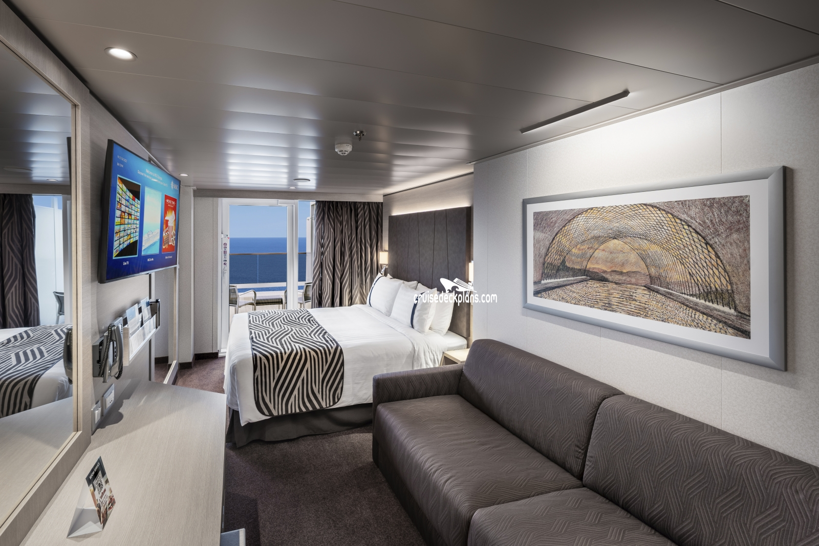 MSC World Europa decks, cabins, diagrams and pics.
