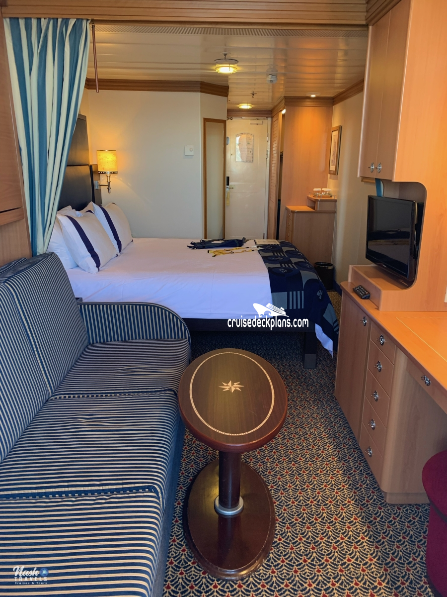 Disney Wonder Deluxe Verandah Stateroom Cabins