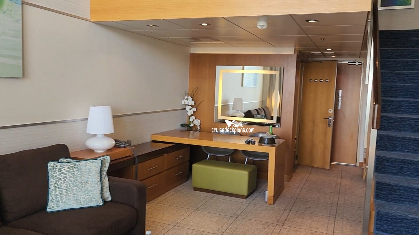 Allure of the Seas Crown Loft Suite Details and Pictures