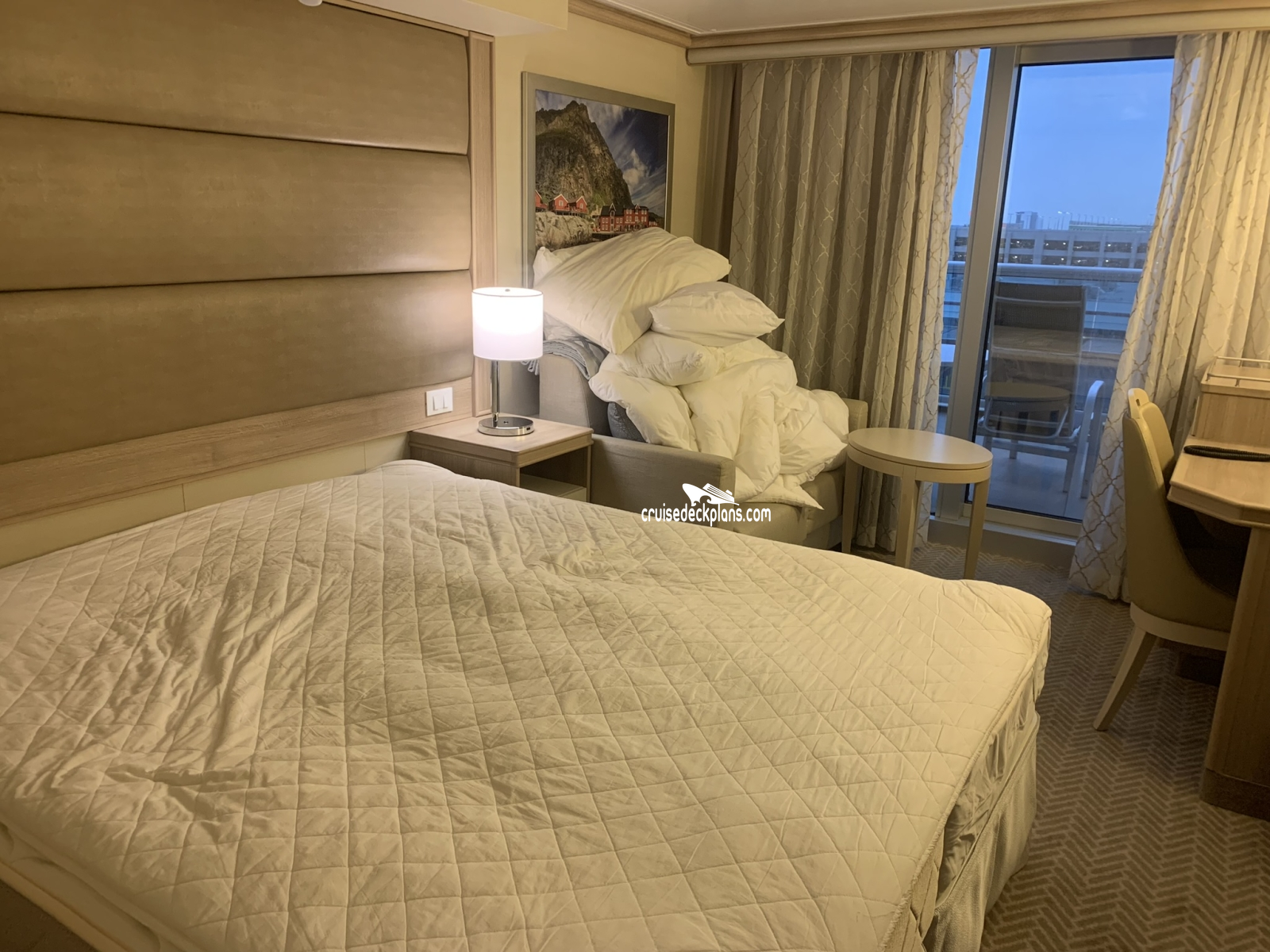 Enchanted Princess Deluxe Balcony Stateroom Cabins