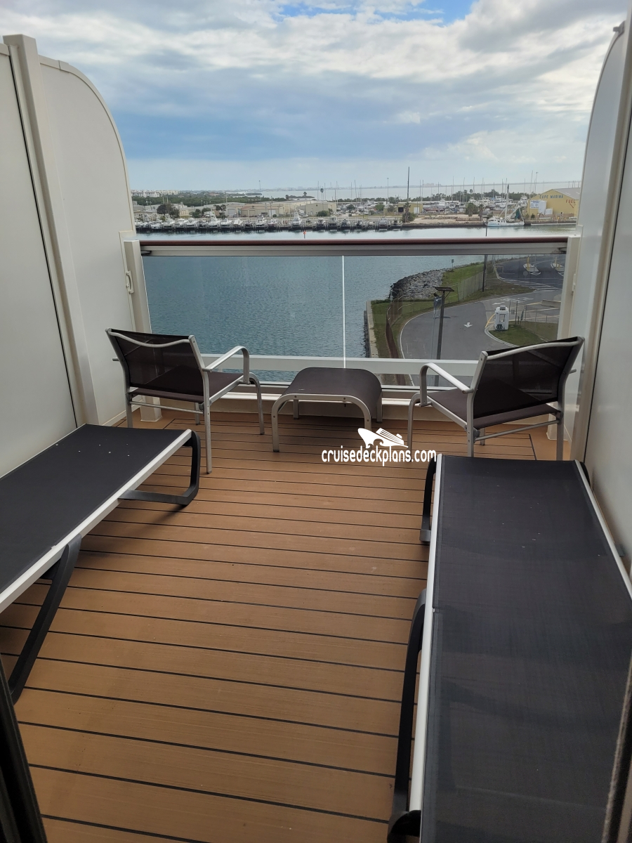 MSC Seashore Balcony Stateroom Cabins