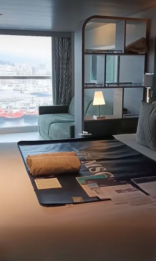 MSC World Europa Infinite Ocean View Details and Pictures