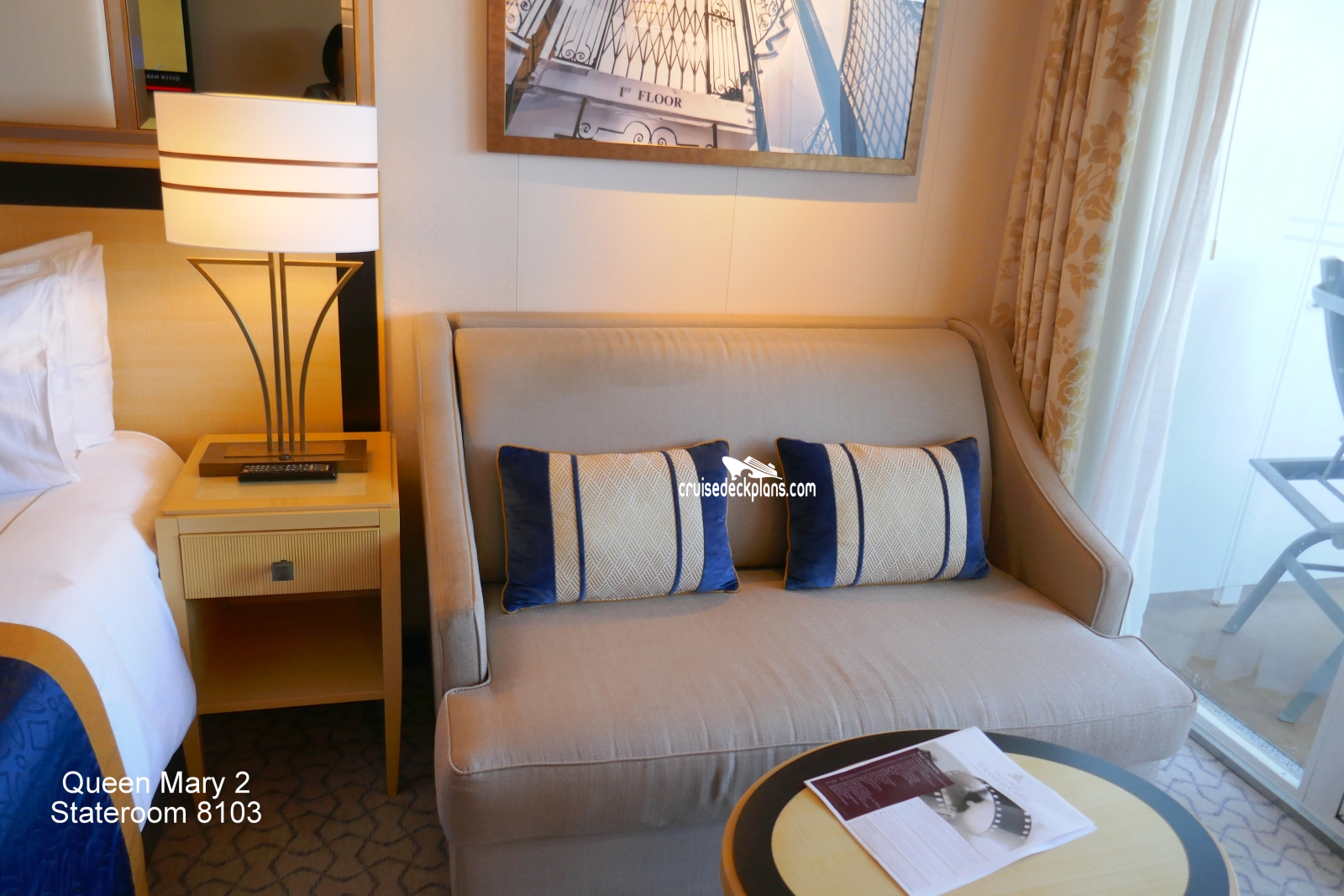 Queen Mary 2 Cabin 8103