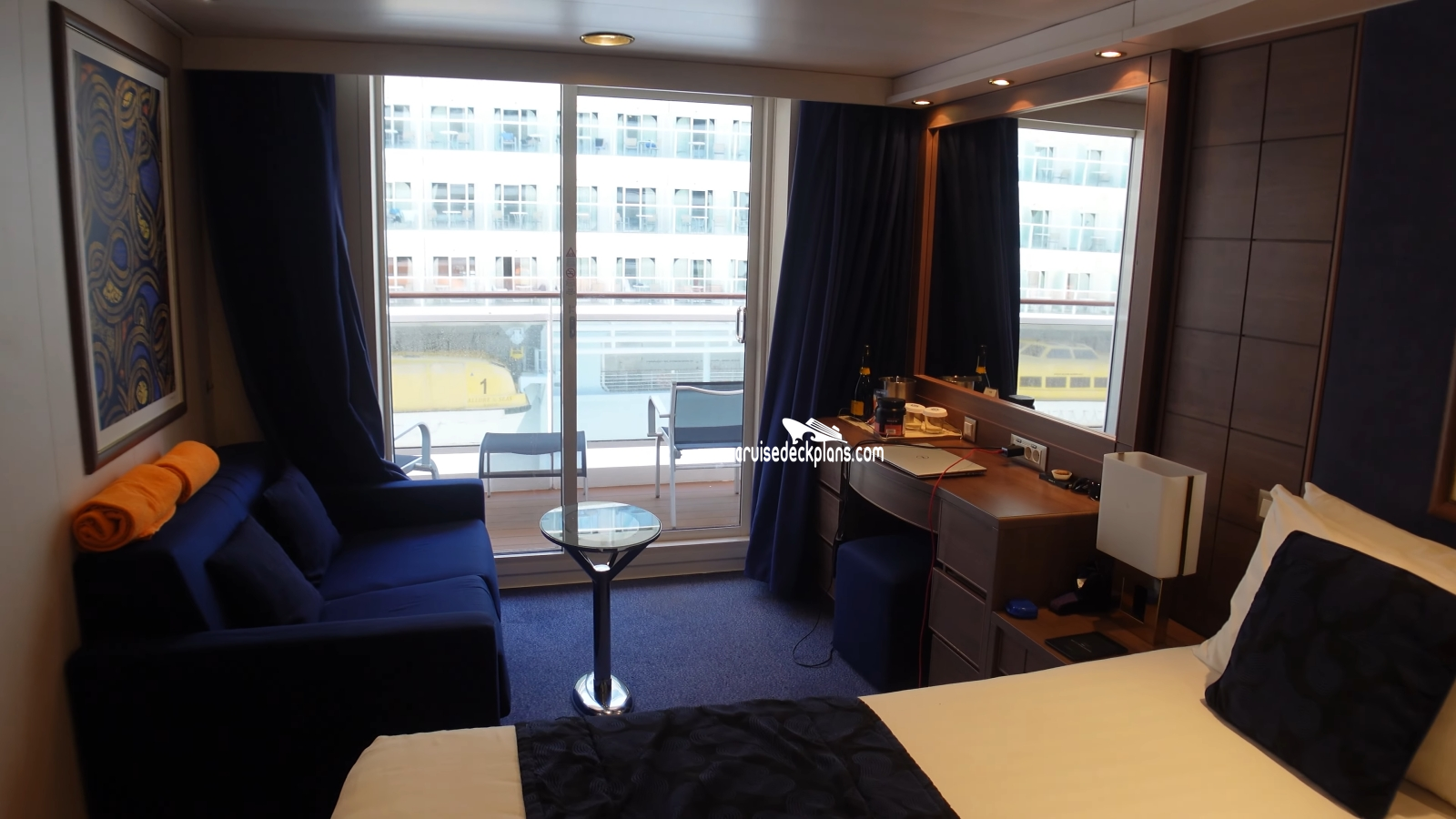 MSC Magnifica Balcony Details and Pictures