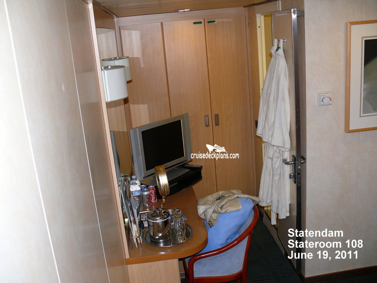 Statendam Interior Details and Pictures